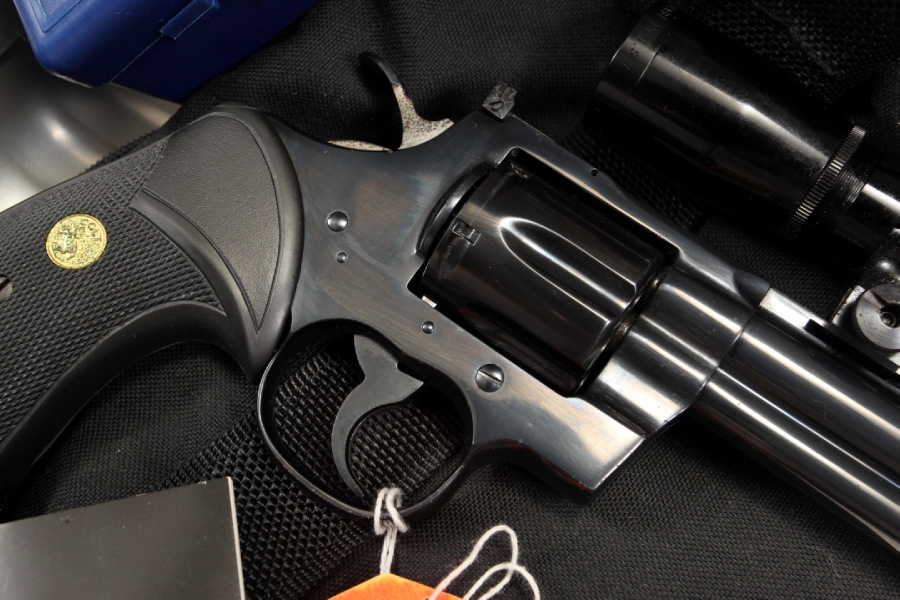 Colt Python Hunter .357 Mag. Magnum Double Action, Factory Leupold ...