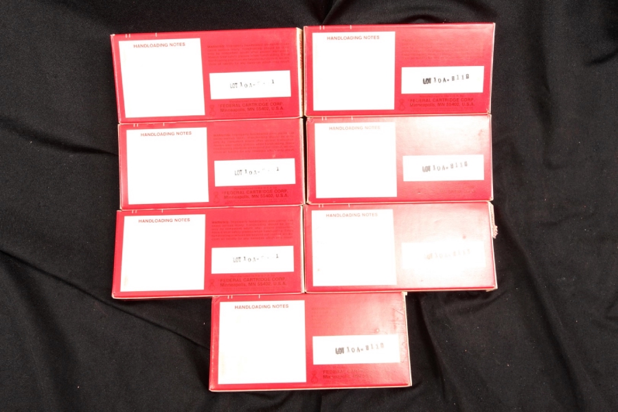 7 Boxes Of Federal 7mm Ihmsa Unprimed Brass 139x For Sale at GunAuction ...