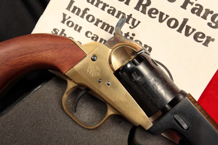 Colt Cva Wells Fargo Revolver .31 Cal. Sa Percussion Revolver & Box ...