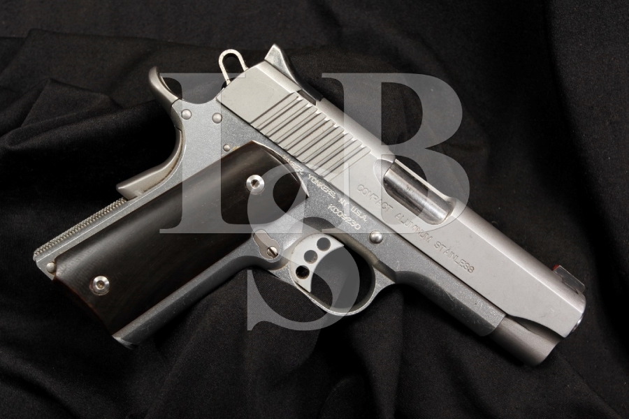Kimber Compact Stainless 1911 .45 Acp Single Action Semi Auto Pistol ...