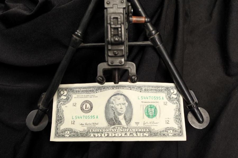 Browning 1919 M2 Ma Deuce Small Steel Replica For Sale at GunAuction ...