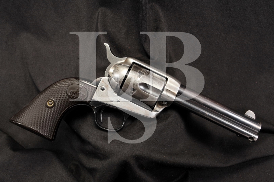 Colt 1873 Peacemaker Saa .38-40 Wcf Single Action Army Revolver - 1906 ...