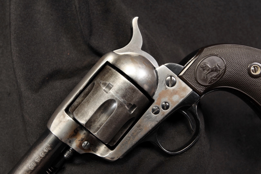 Colt 1873 Peacemaker Saa .38-40 Wcf Single Action Army Revolver - 1906 ...
