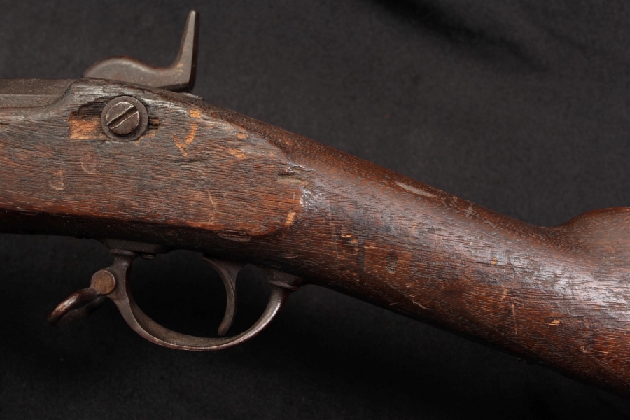 Us Springfield Model 1858 .58 Cal Percussion Rifle, Blocked Barrel ...