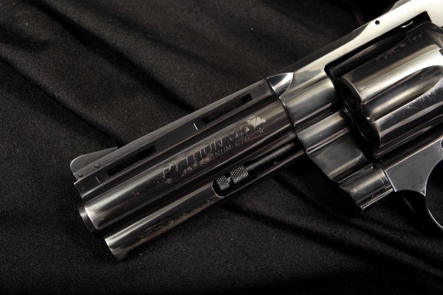 Colt Python .357 Magnum Double Action Revolver & Holster - 1963 C&R Ok ...