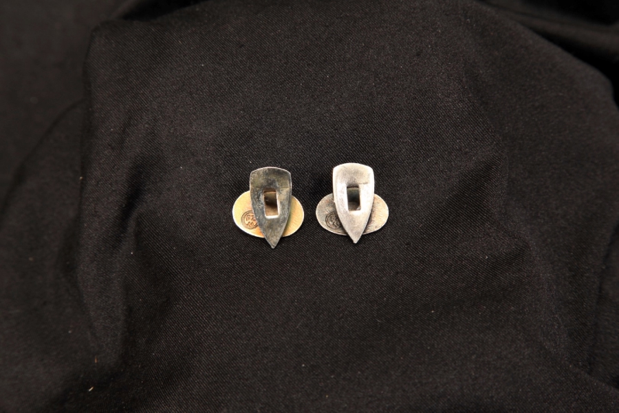 WWII Nazi German SS FM Cufflinks (Reproduction) - Picture 2