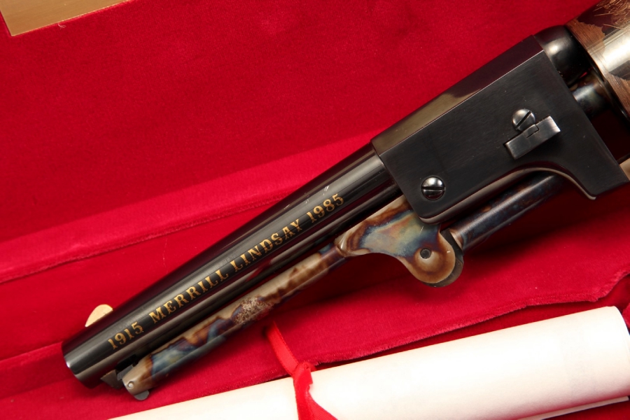 Merrill Lindsay Commemorative .44 Cal. Colt Whitneyville Hartford ...