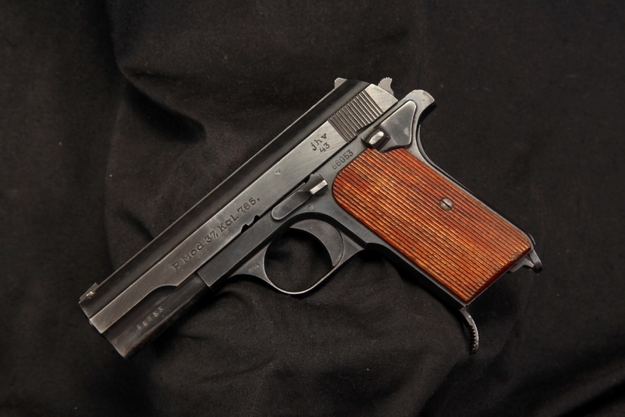 Wwii Hungarian Feg F.E.G. M37 .32 Acp Semi Auto Pistol W/ Waffenamts ...