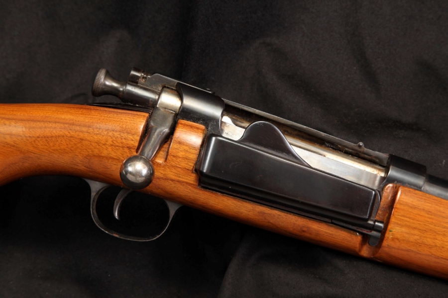 Springfield Krag Jorgensen Sporterized 1898 .30-40 Bolt Action Rifle C ...