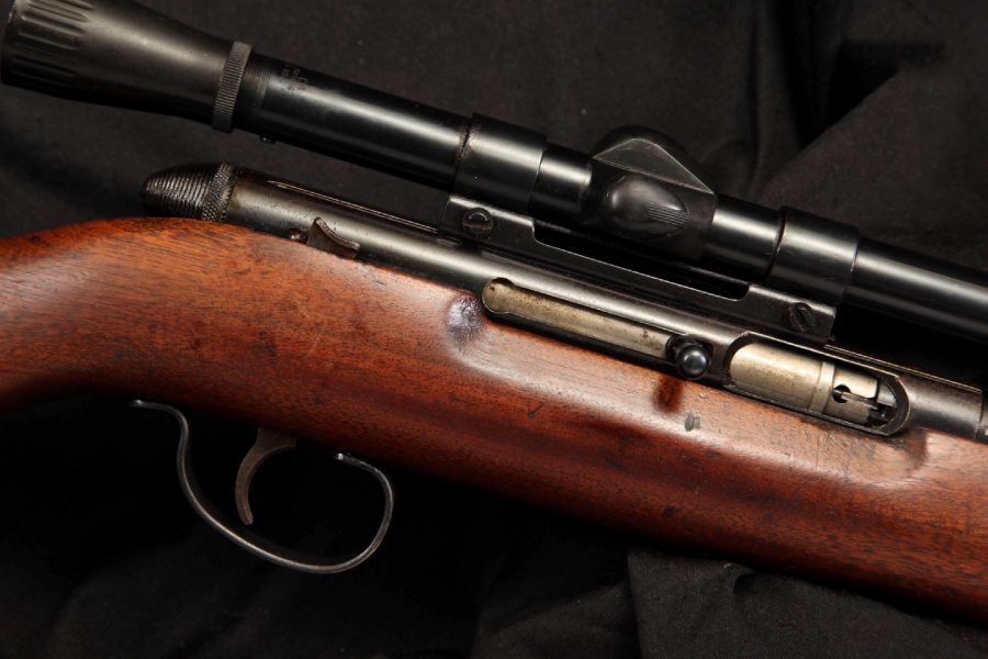 Remington 550-1 .22 S, L & Lr Semi-Automatic Rifle & Scope - 1940 C&R ...