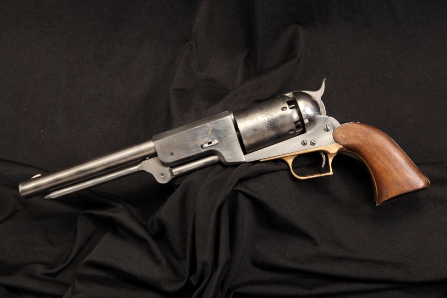 Armi San Marco Model 1847 Colt Walker .44 Cal. Black Powder Revolver ...