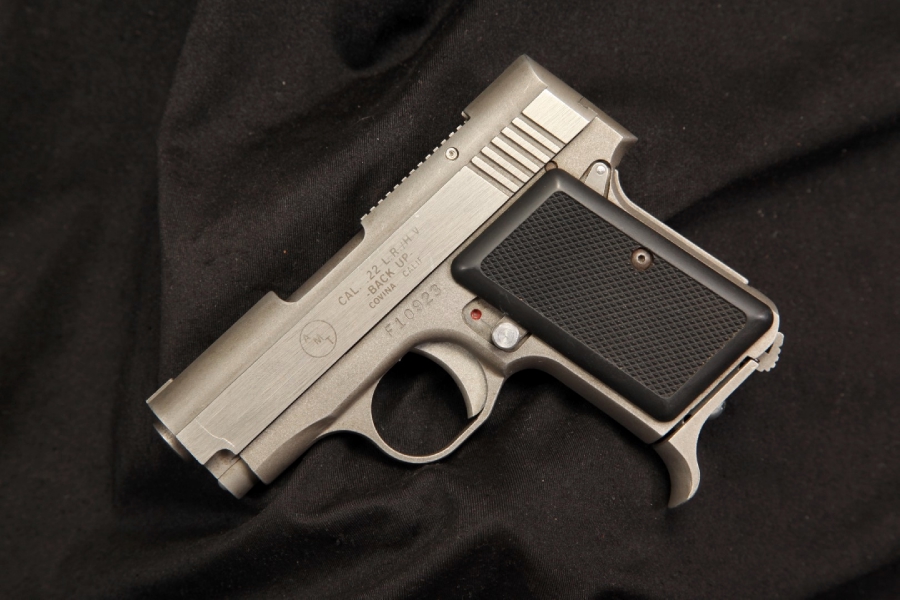 Amt Backup Model .22 Lr Stainless Semi Auto Pistol & Extra Magazine For ...