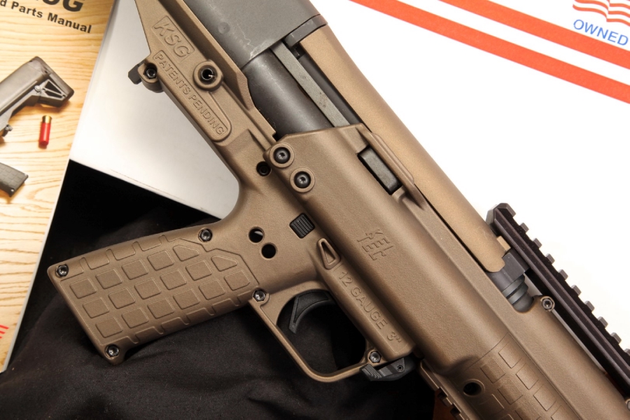 Kel Tec Ksg Bronze 12 Ga Gauge Dual Magazine Tube Pump Defense Shotgun ...