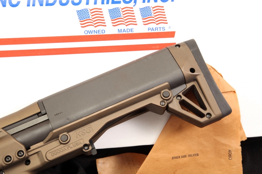 Kel Tec Ksg Bronze 12 Ga Gauge Dual Magazine Tube Pump Defense Shotgun ...