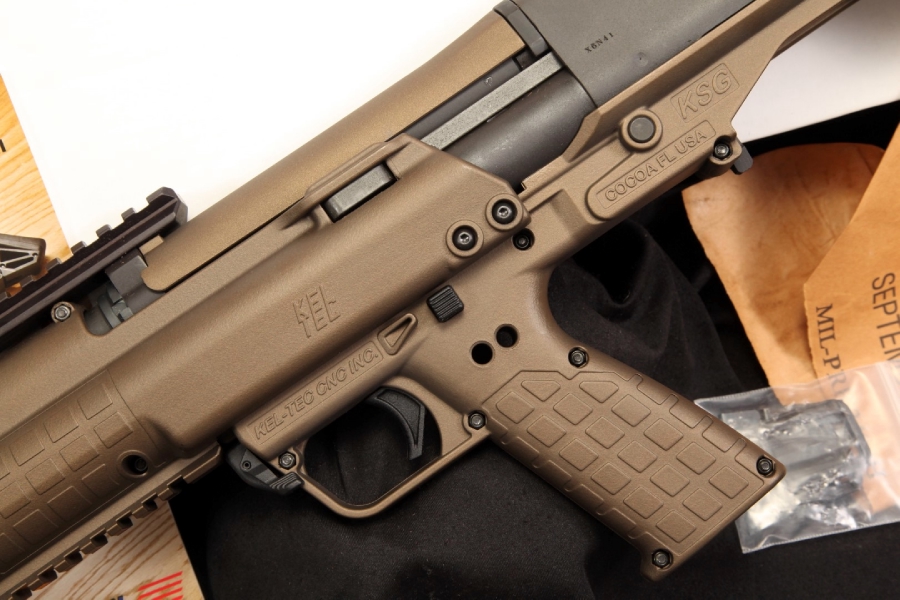Kel Tec Ksg Bronze 12 Ga Gauge Dual Magazine Tube Pump Defense Shotgun ...