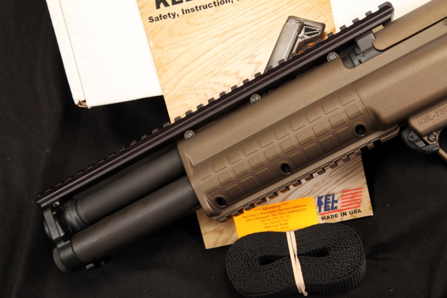 Kel Tec Ksg Bronze 12 Ga Gauge Dual Magazine Tube Pump Defense Shotgun ...
