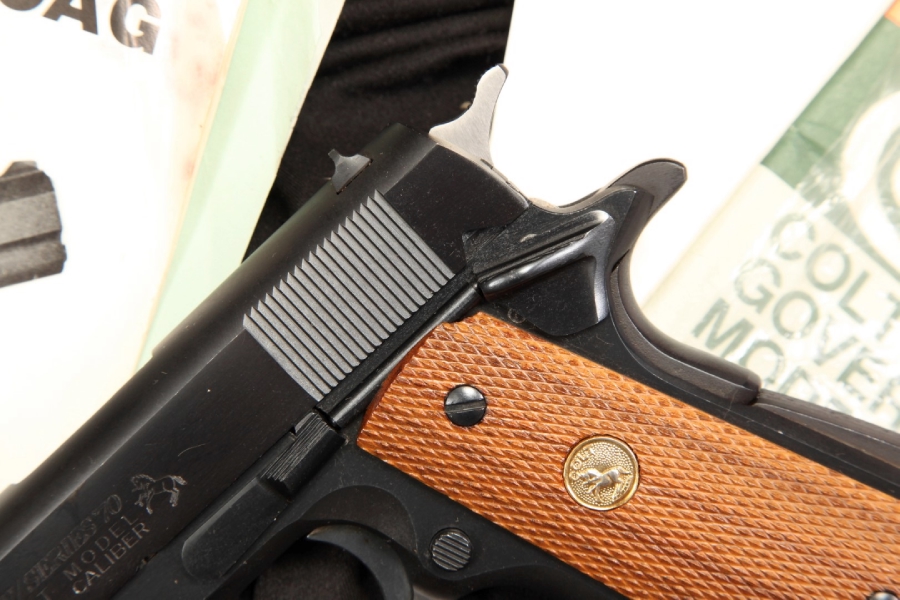 Jim Hoag Custom Colt Mark Iv Series 70 Government Model 1911 Pistol ...