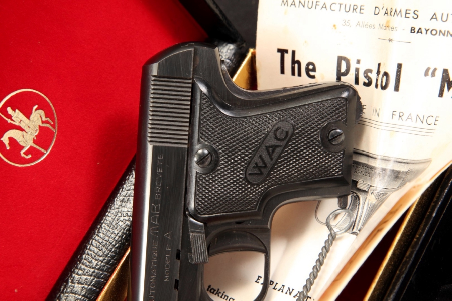 French Mab Model A Type 2 Wac .25 Acp Sa Semi Auto Pistol - 1954 C&R ...