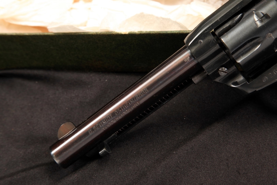 H. Schmidt / Hawes West German Model 21 .22 Lr Single Action Revolver ...