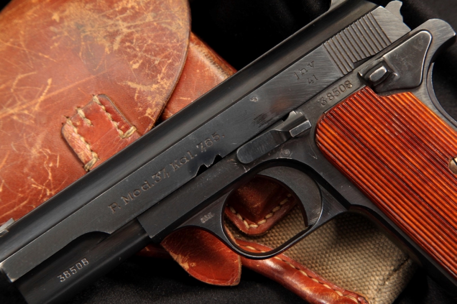 Wwii Hungarian Femaru Model 37 Jhv/41 32 Acp Nazi Semi Auto Pistol ...
