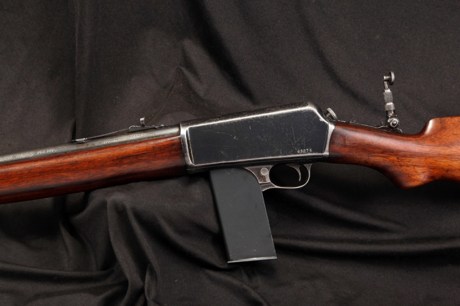 Winchester Model 1907 .351 Wsl Self Loading Semi-Auto Rifle, C&R Ok For ...