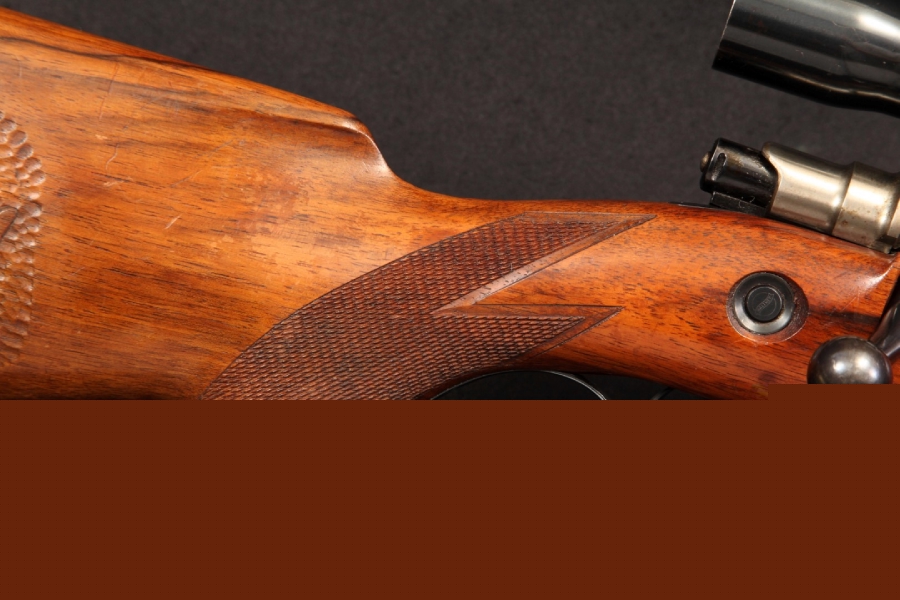 Rare Custom Walther Mauser 9.3x62 Bolt Action Rifle W/ Double Set ...