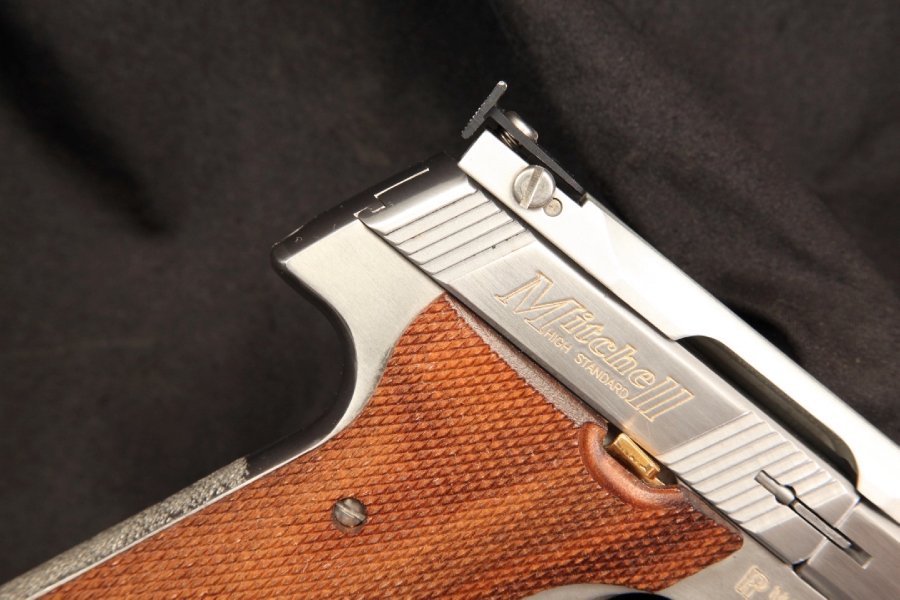 Mitchell High Standard Victor Stainless & Gold .22 Lr Semi Auto Target ...