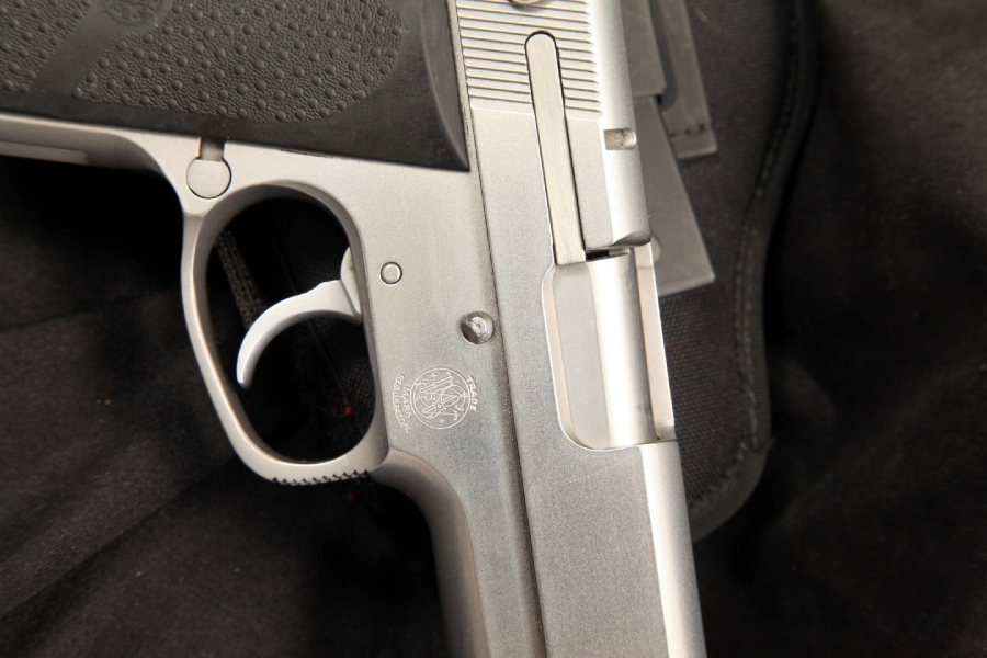 Smith & Wesson S&W 4516-1 .45 Acp Stainless Semi Auto Pistol, Mags ...