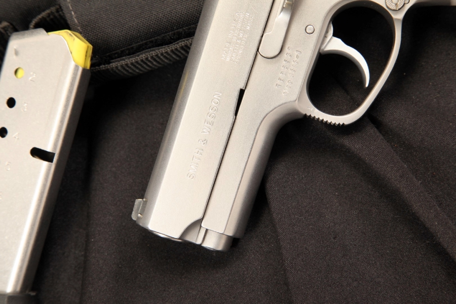 Smith & Wesson S&W 4516-1 .45 Acp Stainless Semi Auto Pistol, Mags ...