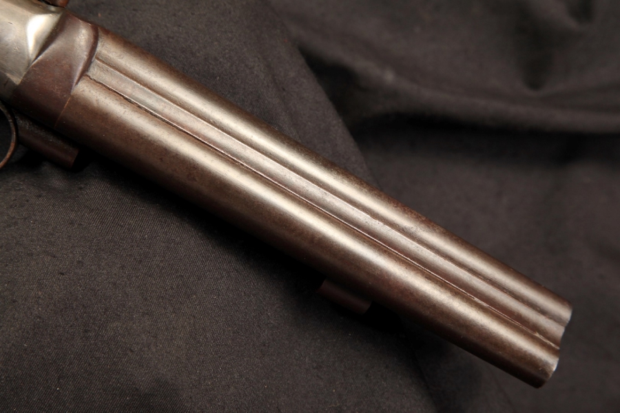 William Elgar / Allen .32 Cal. 3-Barrel Double Action Percussion Volley ...
