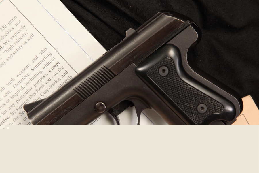 Rare Semmerling Corp. Lm-4 Lm4 Lichtman Manually Operated 45 Acp ...