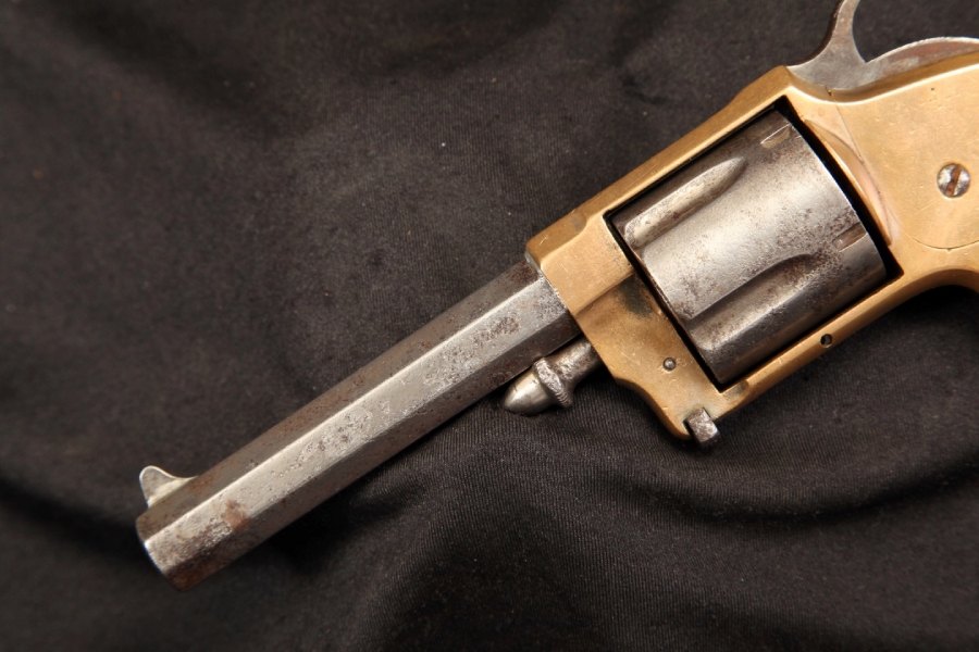 Whitneyville Armory Whitney Model No. 2 .38 Rimfire Revolver, Antique ...