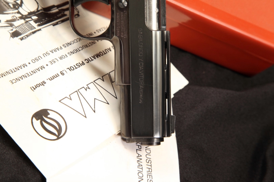 Llama Automatic Model Iii-A .380 Acp Semi Auto Pistol, Box & Mags (Like ...