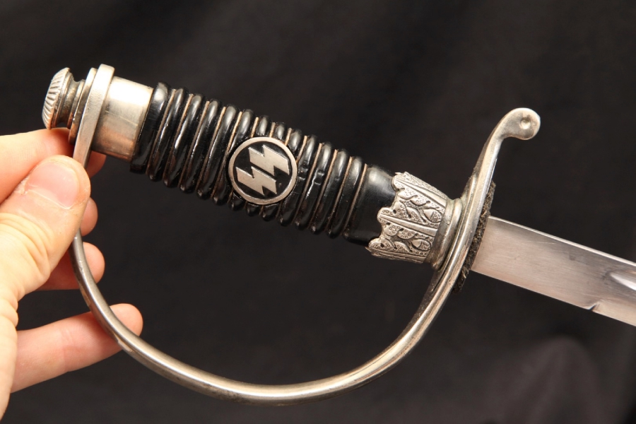 Solingen Wwii German Nazi Ss Officer Degan Sword For Sale at GunAuction ...