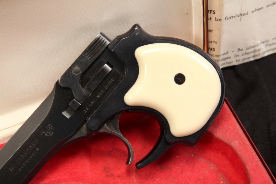 High Standard Model D-100 .22 Lr Over / Under O/U Derringer & Box For ...