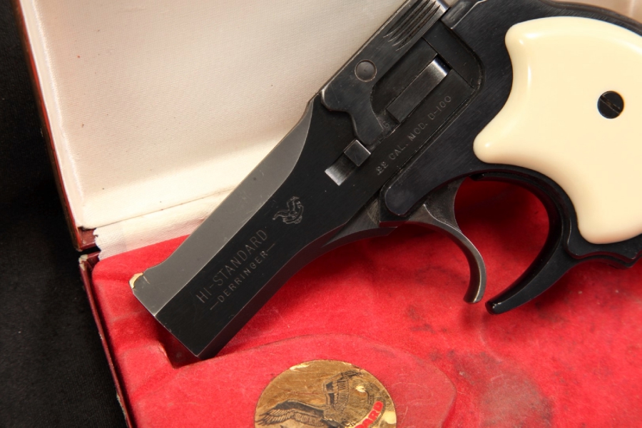 High Standard Model D-100 .22 Lr Over / Under O/U Derringer & Box For ...