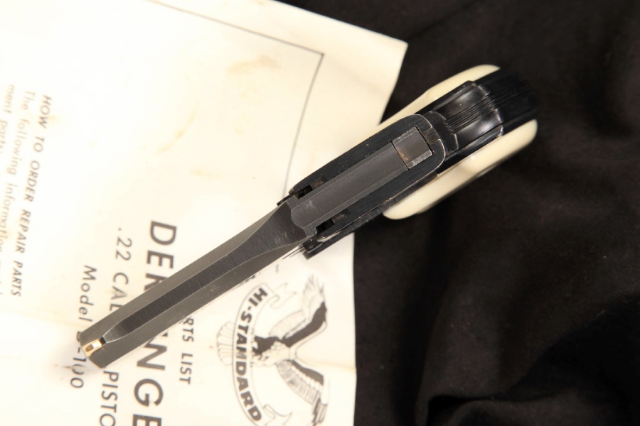 High Standard Model D-100 .22 Lr Over / Under O/U Derringer & Box For ...