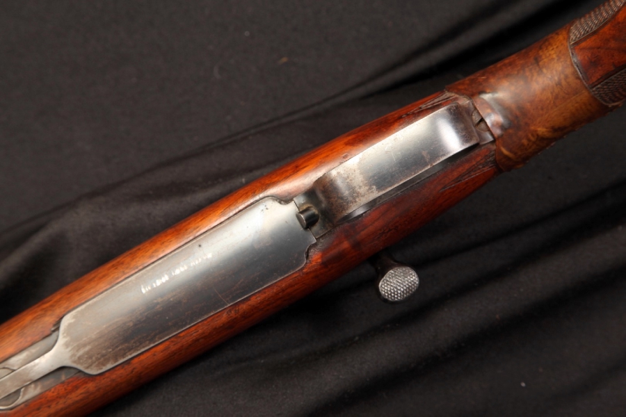 Newton Arms Standard Rifle .256 Newton Bolt Action Rifle & Dbl Set ...