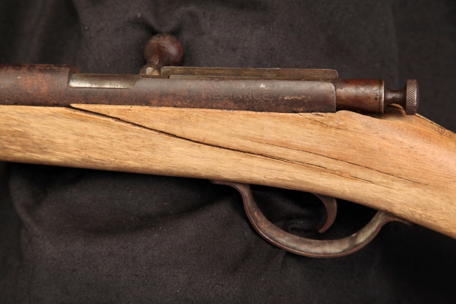 Page Lewis Reliance Model D .22 S, L & Lr Single Shot Bolt Action Rifle ...