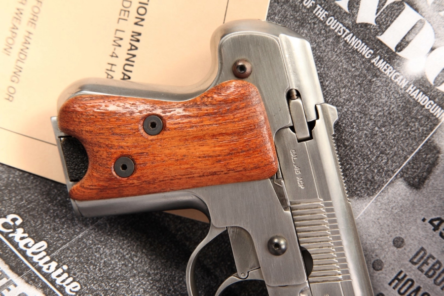 American Derringer Lm-4 45 Acp Semmerling Manually Operated Repeating ...