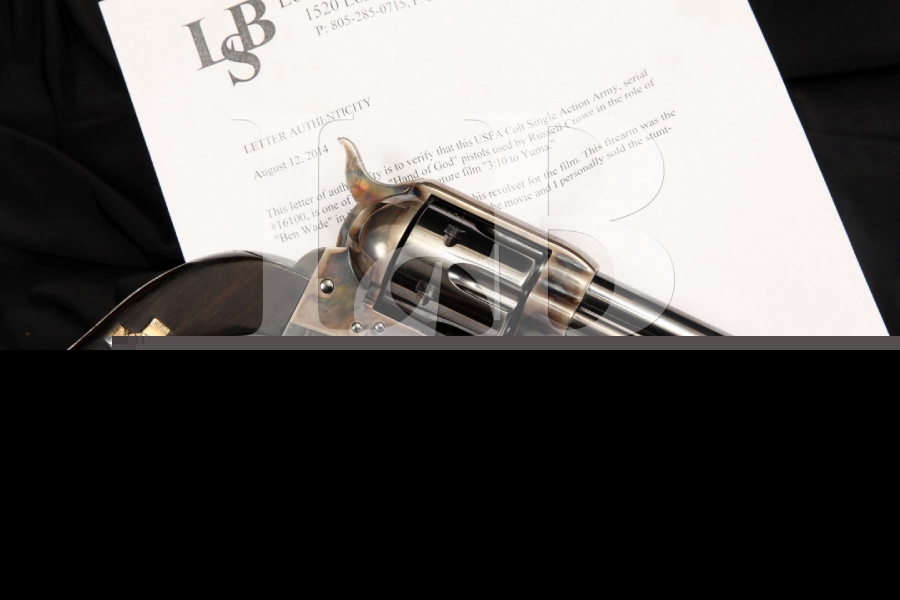 'Hand Of God’ Usfa Colt Saa Russel Crowe `310 To Yuma` Documented Movie ...