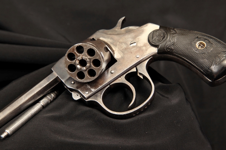 Iver Johnson Model 1900 Small Frame .22 Lr Double Action Revolver, C&R ...