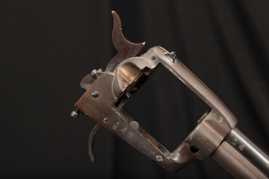 Excam Model Ta 76 .22 Lr Single Action Revolver, Barreled Frame Only ...