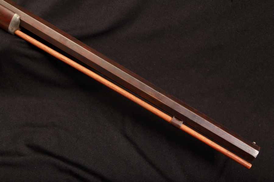 Custom Hitchcock & Muzzy .40 Cal. Single Shot Percussion Plains Rifle ...