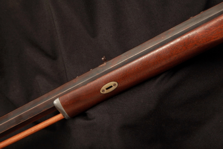 Custom Hitchcock & Muzzy .40 Cal. Single Shot Percussion Plains Rifle ...