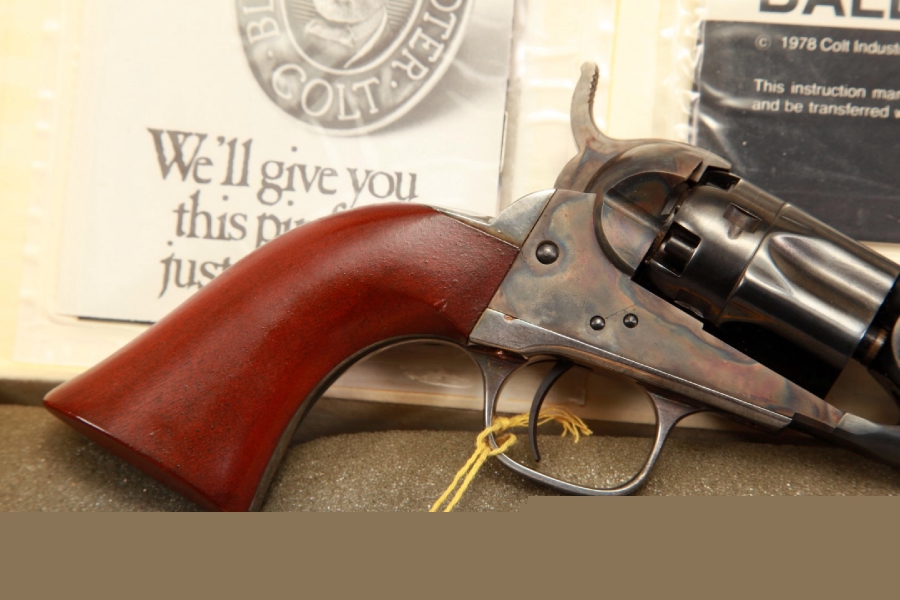 2nd Generation Colt .36 Cal. Black Powder Series Model 1862 Police ...