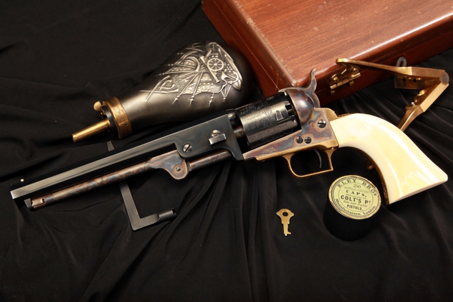 2nd Generation Colt .36 Cal. Black Powder Series Mod 1851 Navy Revolver ...