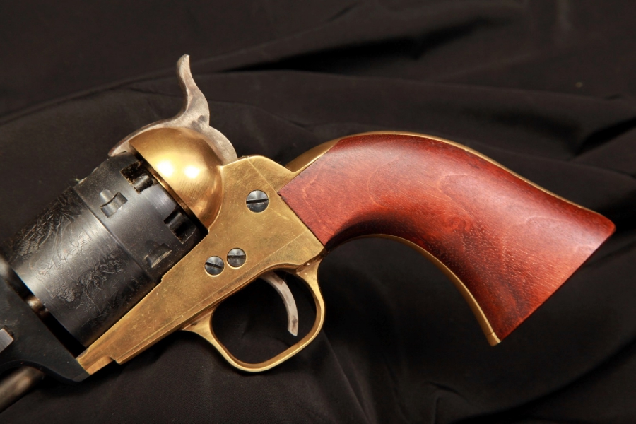 Asm Armi San Marco .44 Cal Confederate Navy Bp Revolver, Atf Antique ...