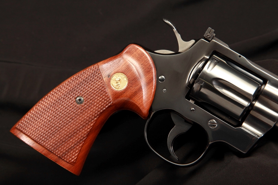 Rare Blue Colt Python Target .38 Special Double Action Revolver, 1 Of ...