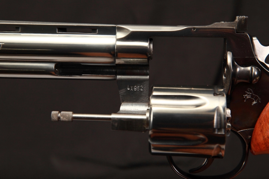 Rare Blue Colt Python Target .38 Special Double Action Revolver, 1 Of ...